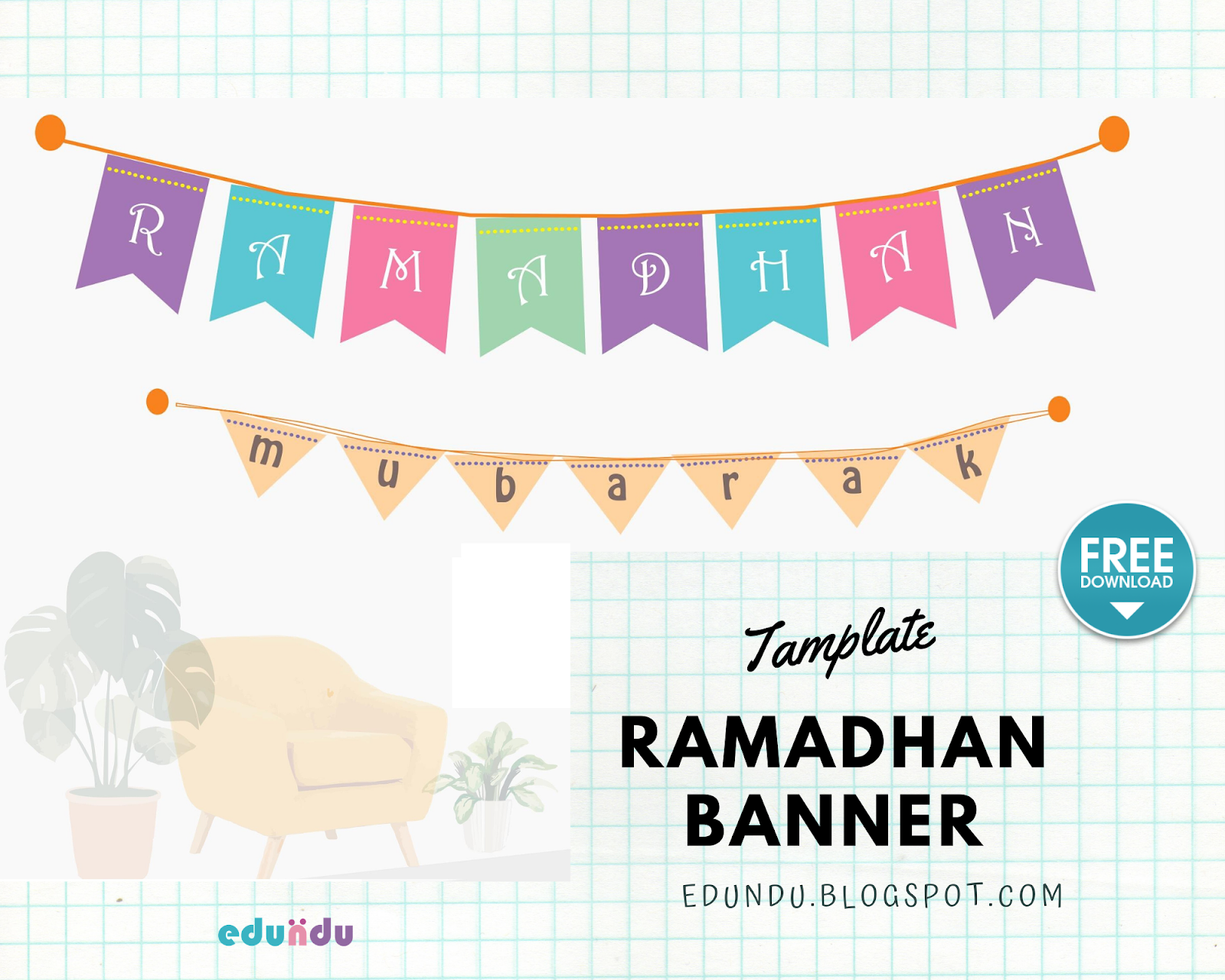 Free Printable Banner Ramadhan