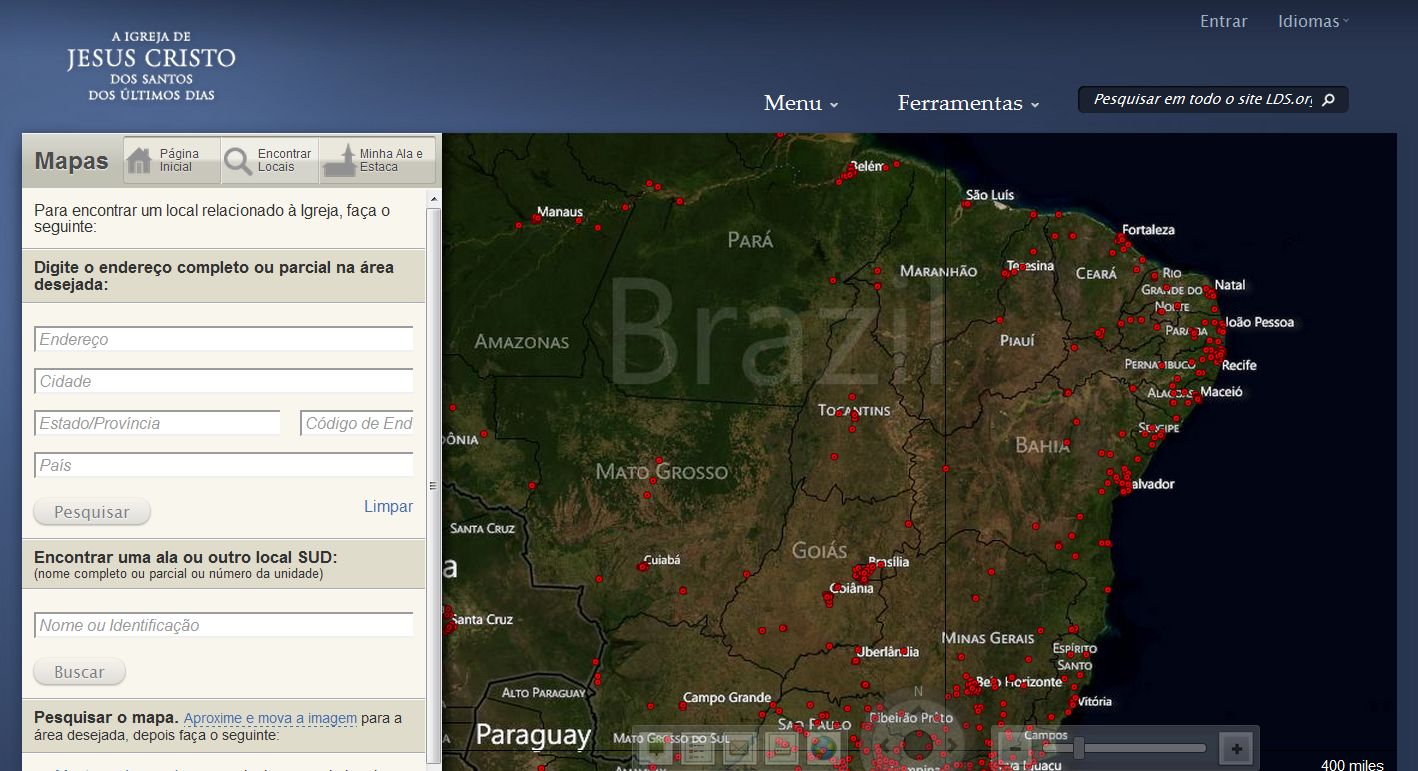 Mapas SUD - LDS Maps | MURILOVISCK - NOTÍCIAS SUD/MORMONS
