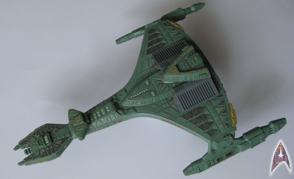 FLEETYARD STAR TREK modeling blog: Klingon Vor'cHa Class - Coloration