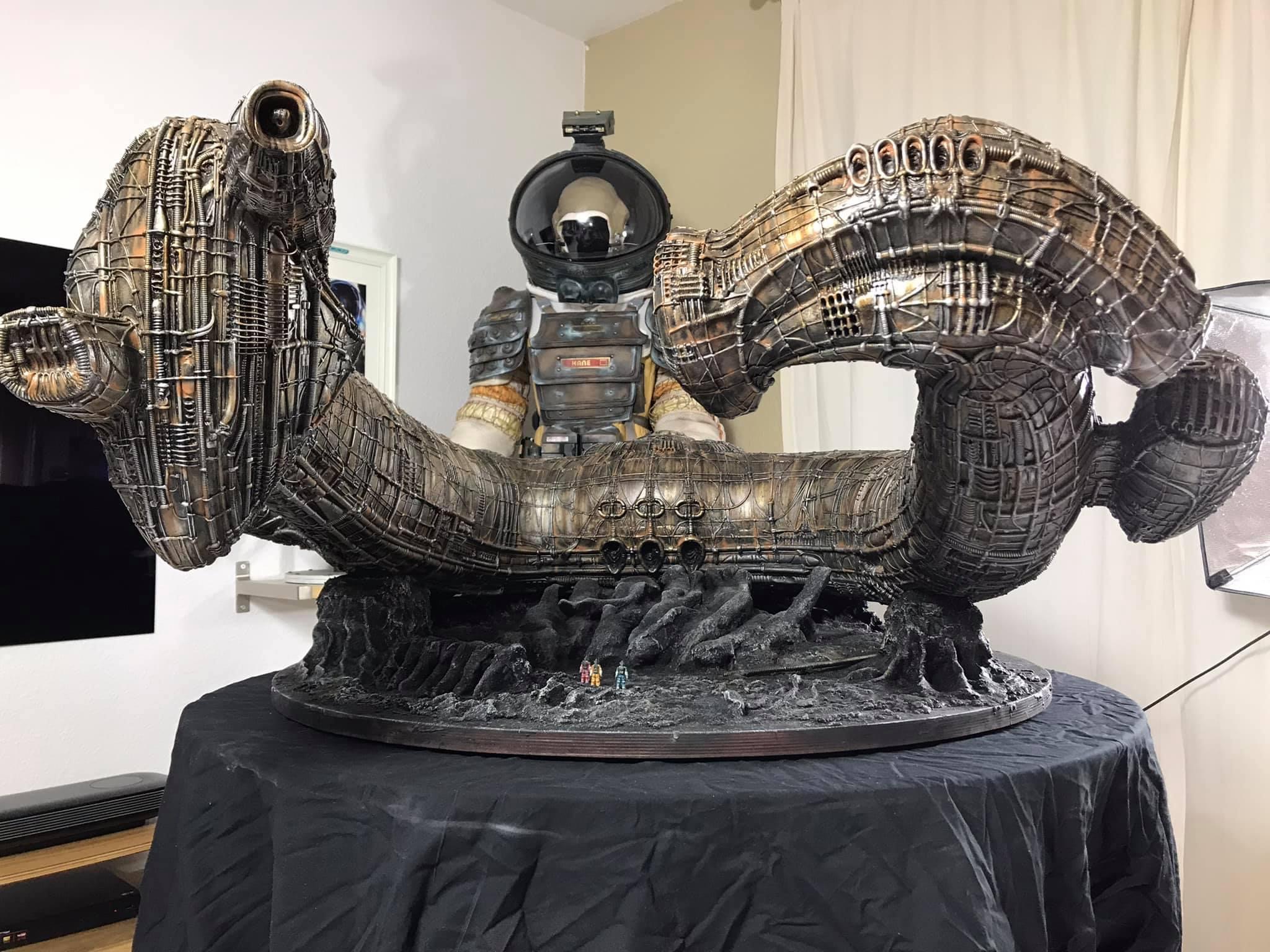 JIMSMASH ! ! !: BREATHTAKING ‘ALIEN’ DERELICT SHIP MODEL