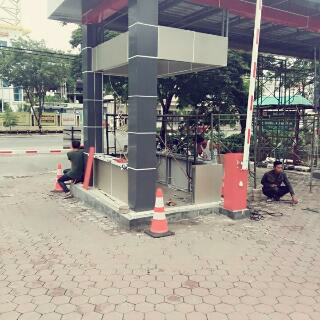 Cara kerja mesin atau portal otomatis ~ Palang Parkir Portal Otomatis ...