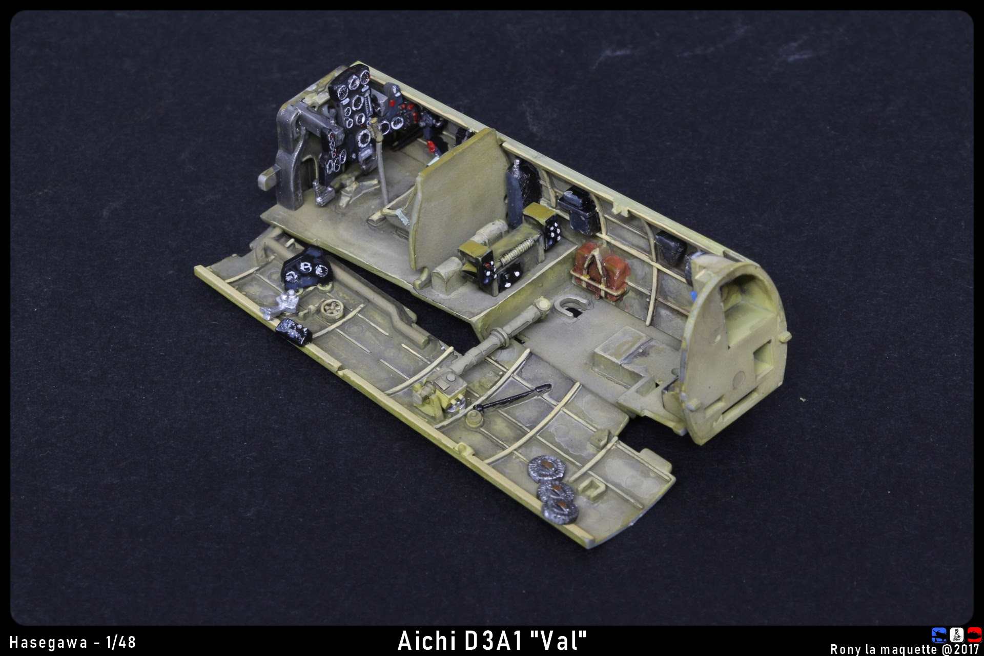 Comment faire une maquette du Aichi D3A1 VAL d'Hasegawa au 1/48. | Rony ...