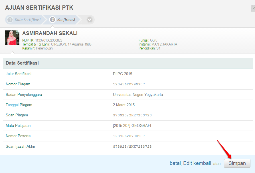 Fitur Baru SIMPATIKA Verval NRG ( Bagi Yang Sudah Memiliki ) / Cetak ...