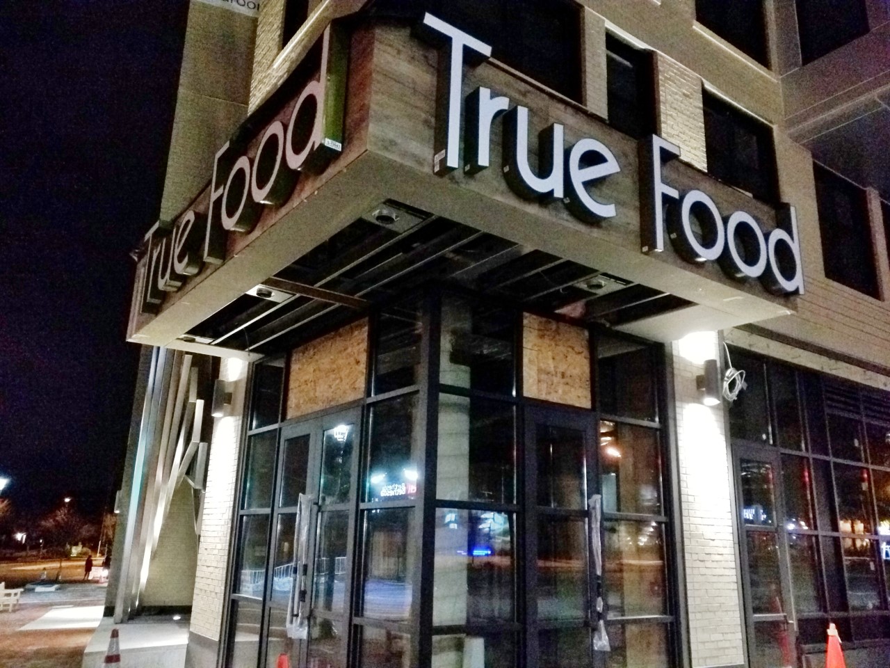 Robert Dyer @ Bethesda Row: Sign installed at True Food Kitchen in ...