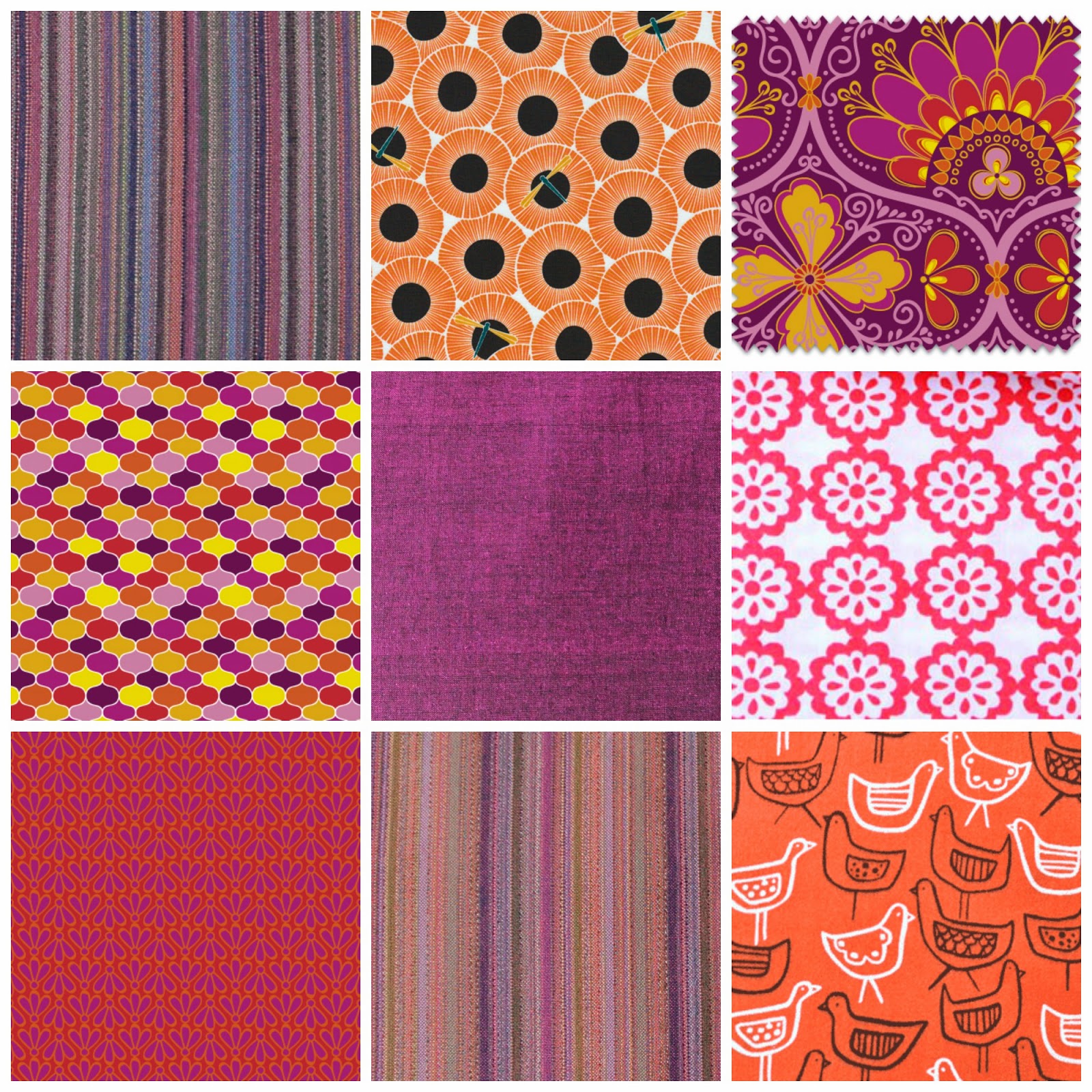 Sew Natural Blog: Fabric Inspiration #6 - Boho Colors