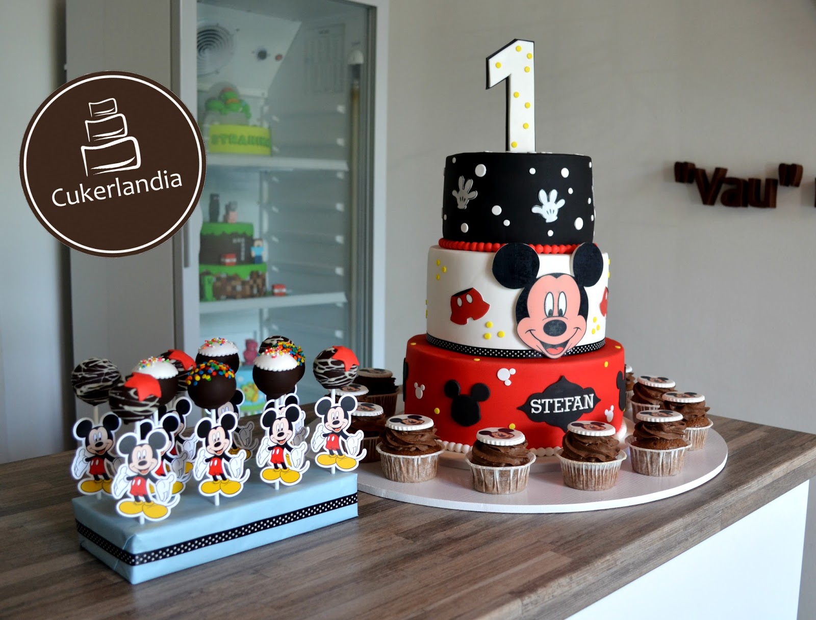 Torte i slatkiši : Miki Maus torta za 1. rođendan (Mickey Mouse ...