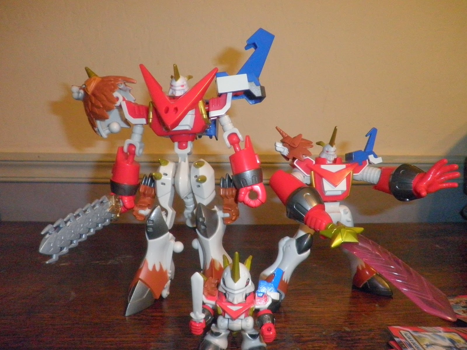 Digital-Ranger's Blog: Toy Review: Digimon Fusion Digi-Action - Shoutmon X4