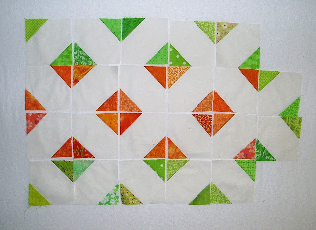 The Academic Quilter: Ohio in orange