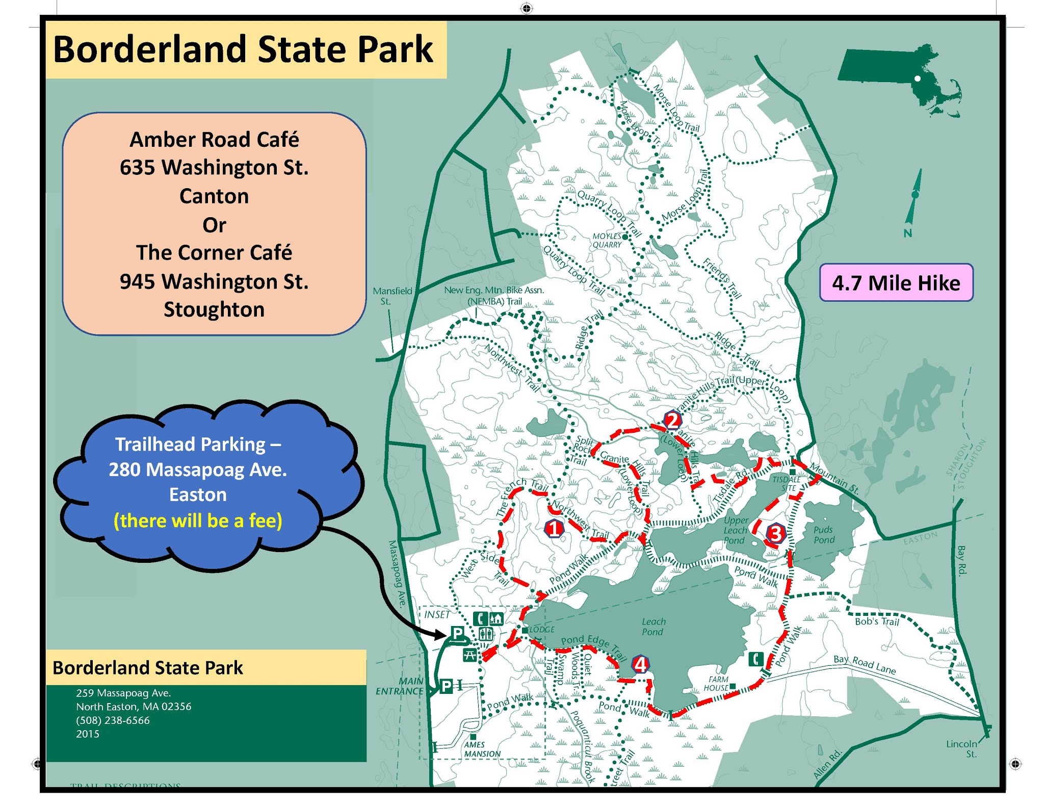 Open Boat, Moving Water - A Paddler's Journal: Borderland State Park ...