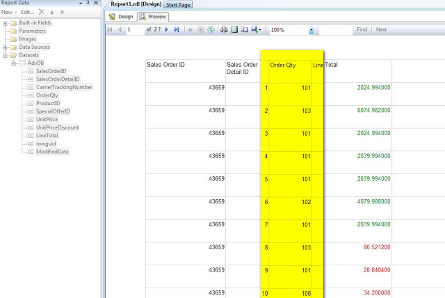 SSRS Expressions - HTML Responsive Web Design Tutorial