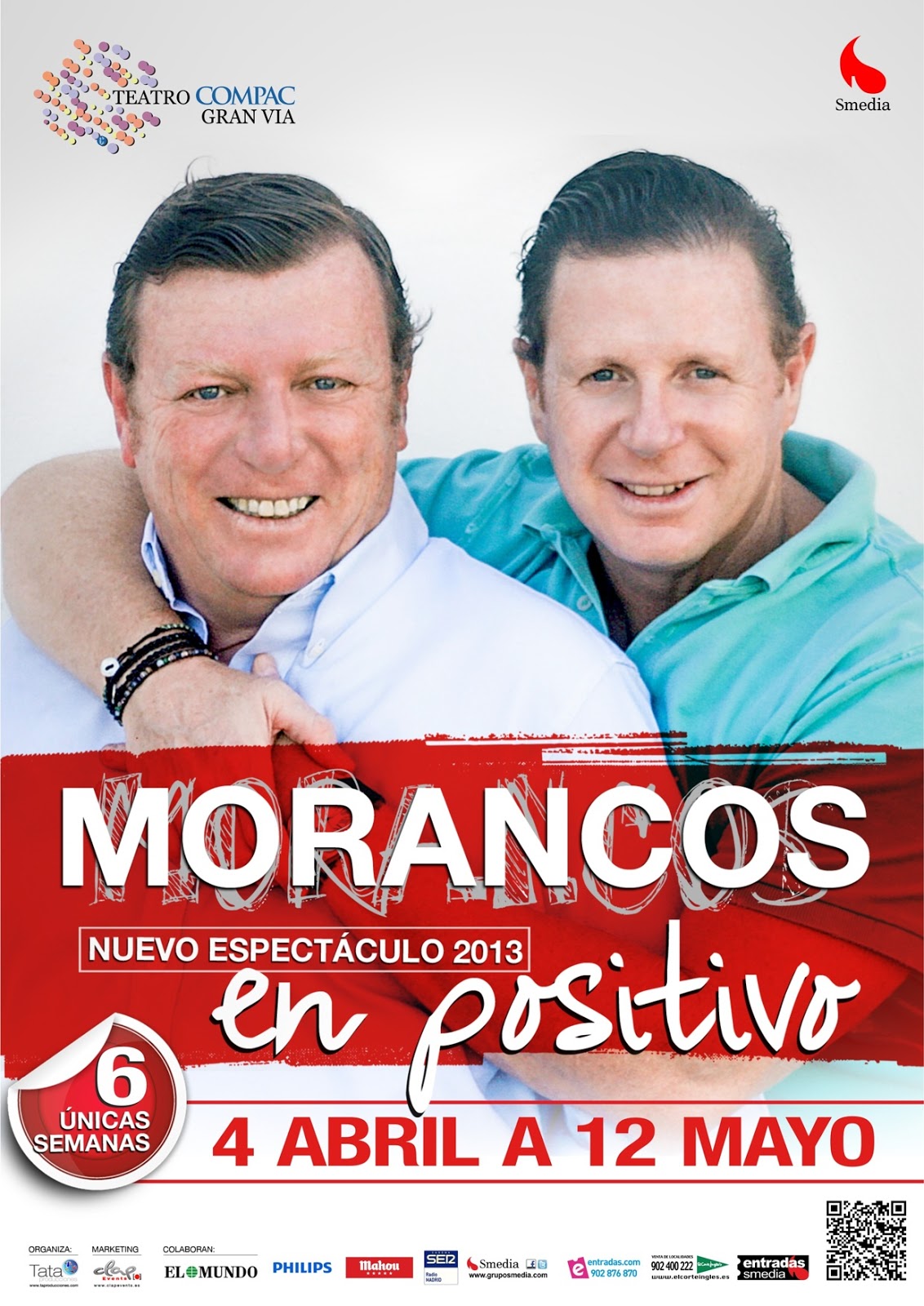 nosolometro: Los Morancos en el Teatro Compac Gran Vía