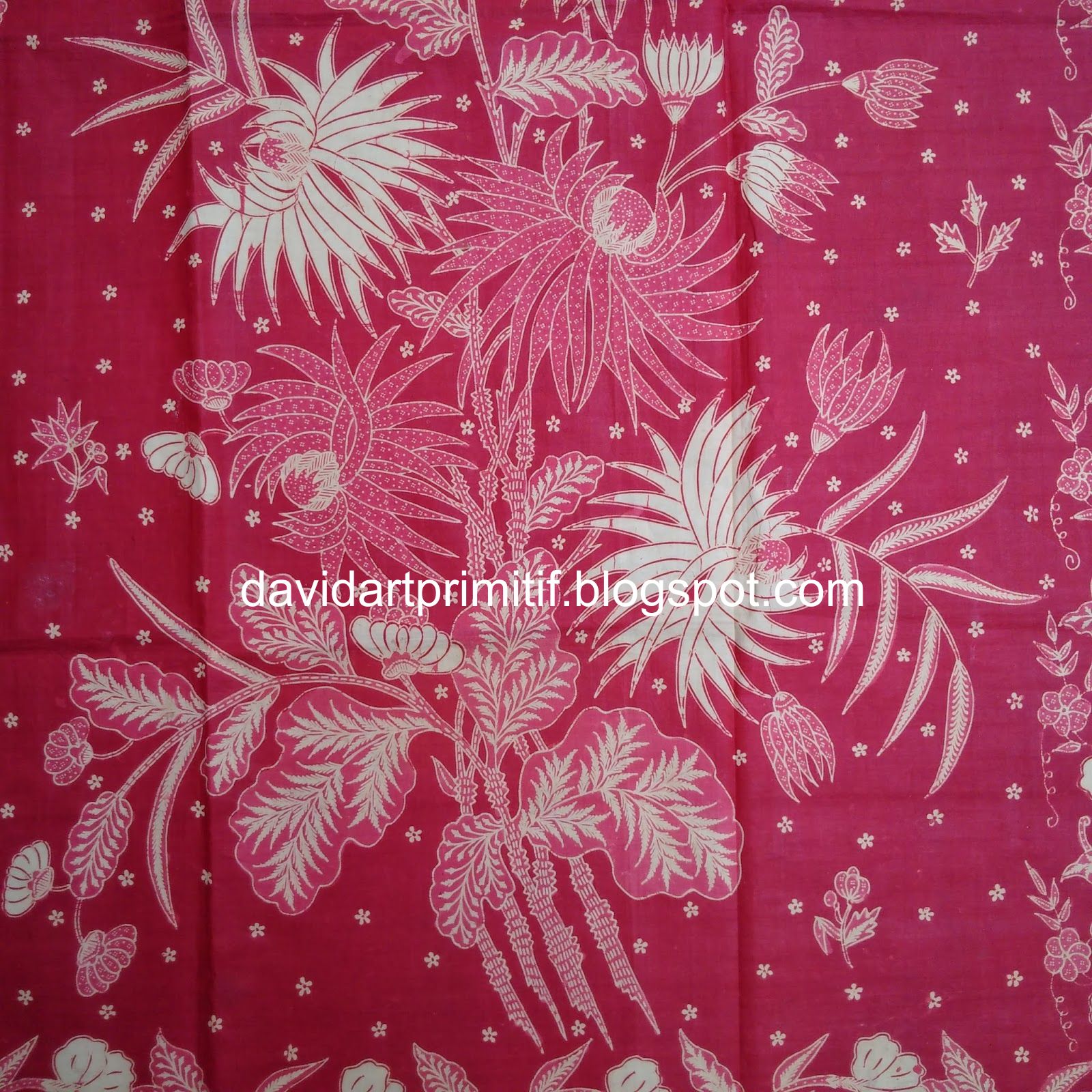 Art & Primitif: Sarung Batik Belanda Motif Buketan Bunga