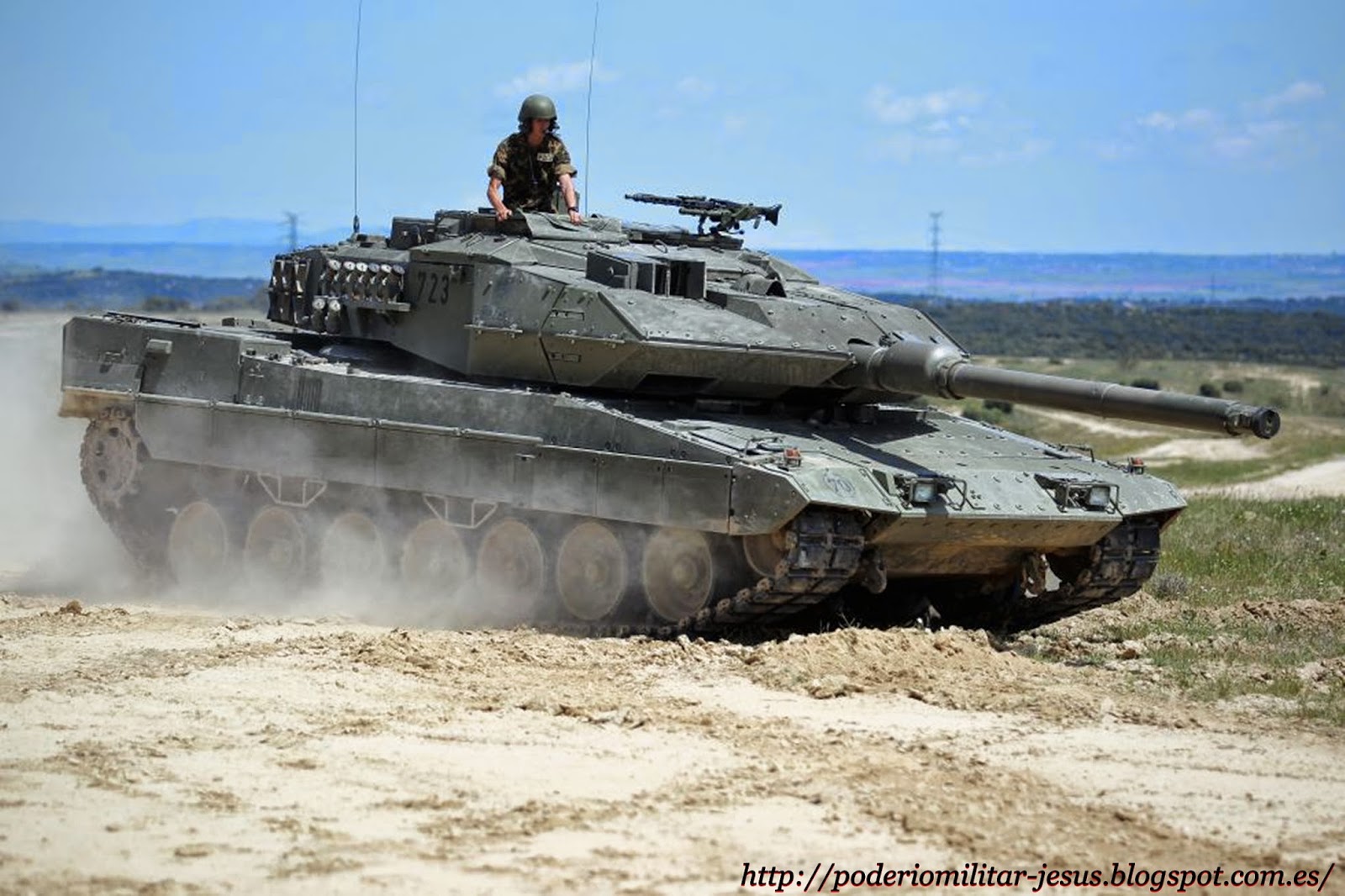 Merkava israelí vs. Leopardo español: la guerra de los carros de combate.