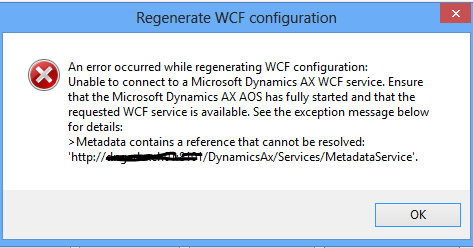Alfasith AX: Error : No connection could be made because the target ...