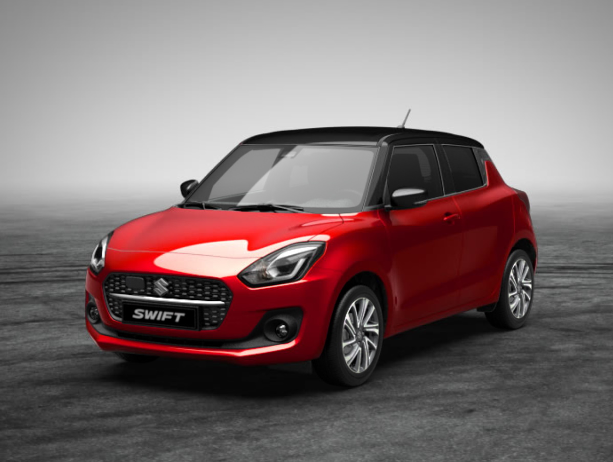 Suzuki Swift 5 Restylée (2020 à 2023) - Couleurs, code peinture