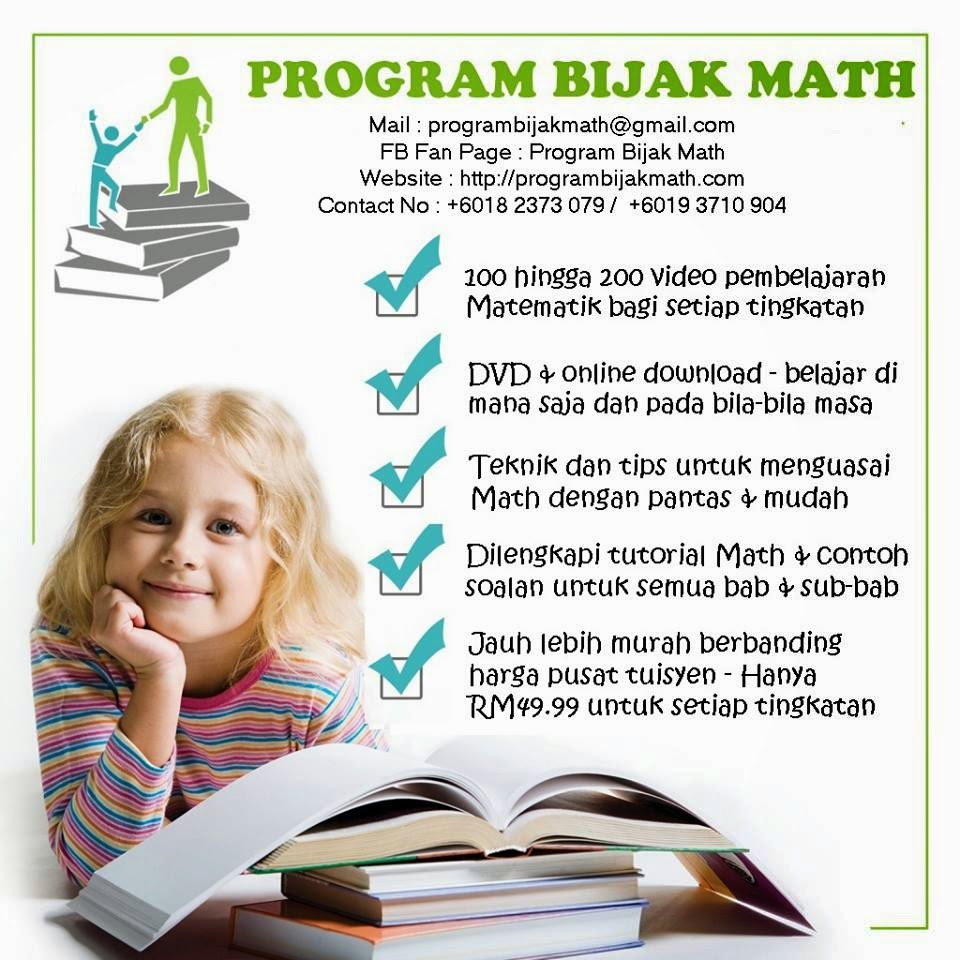 Tertunailah Hasrat Di Hati: Program Bijak Math