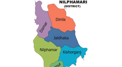 Nilphamari District: Nilphamari District Map