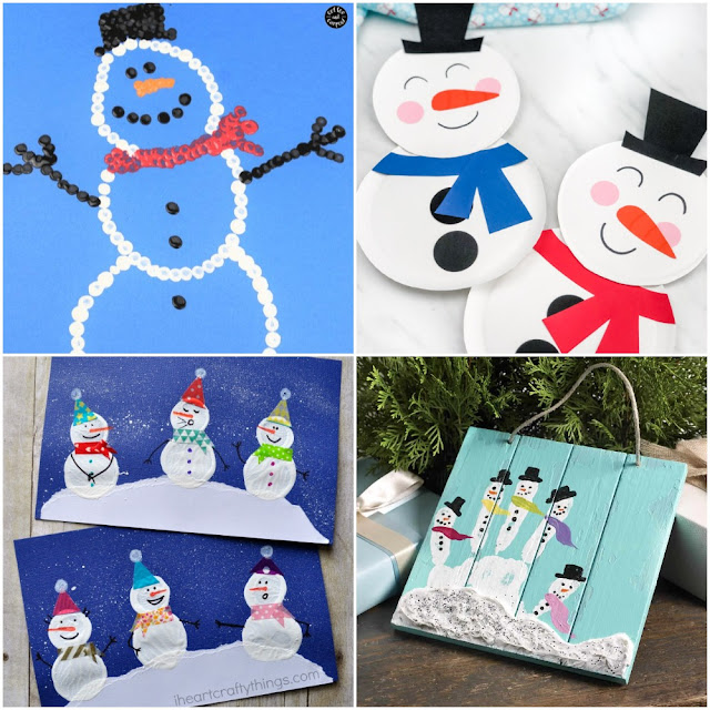 15 of the Best Snowman Crafts for Kids to Make