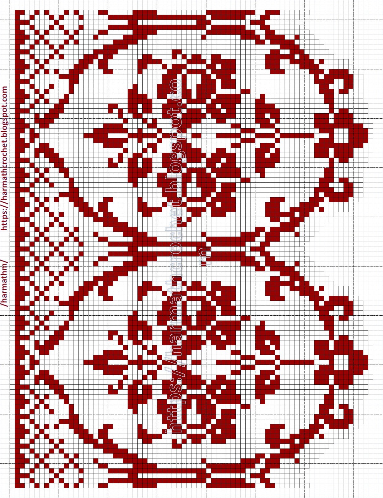 Filet - Crochet Patterns: Filet lace 220