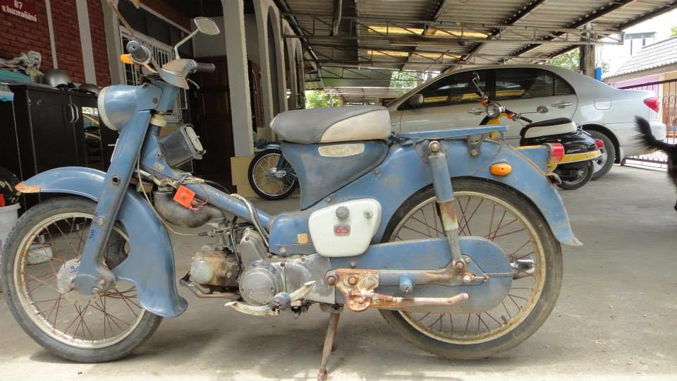 HONDA C65Y C65D จาก 0% ให้ครบ 100% : Honda C65D สตาร์ทมือ From Japannnn!!!!! Vol.2