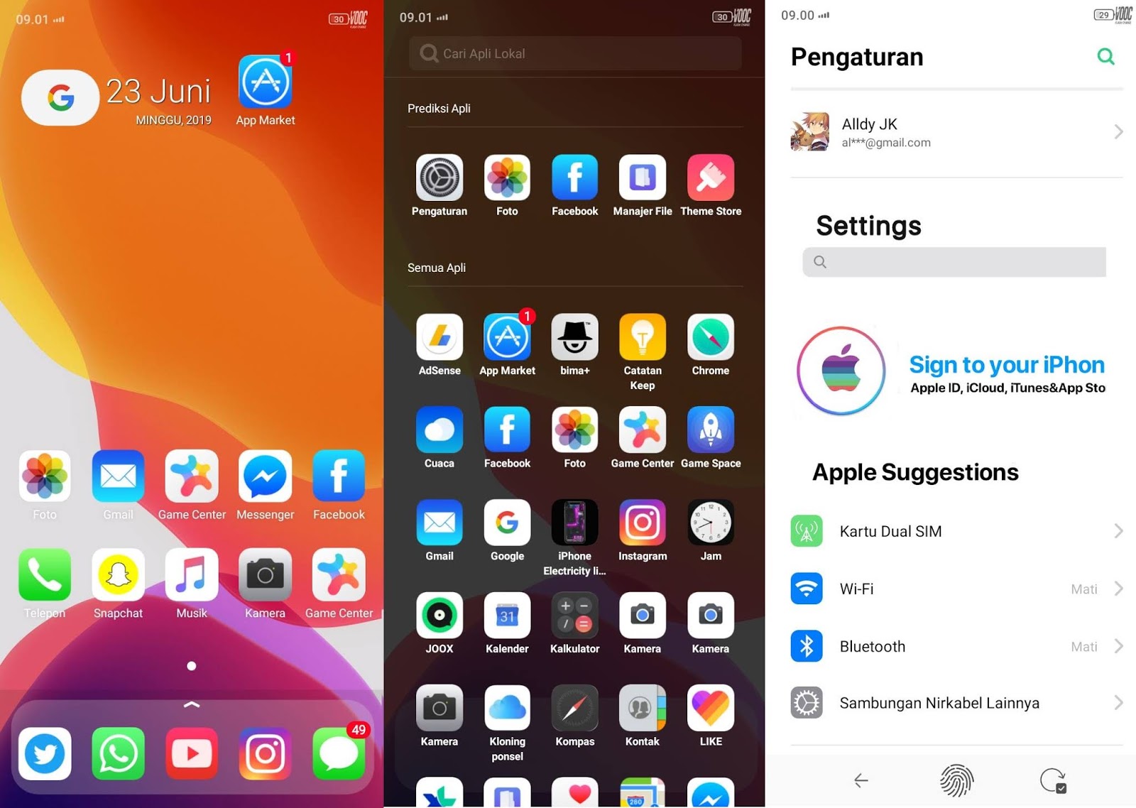 Download Themes Apple Ios 13 Premium For Realme & Oppo - Munaz Bagus
