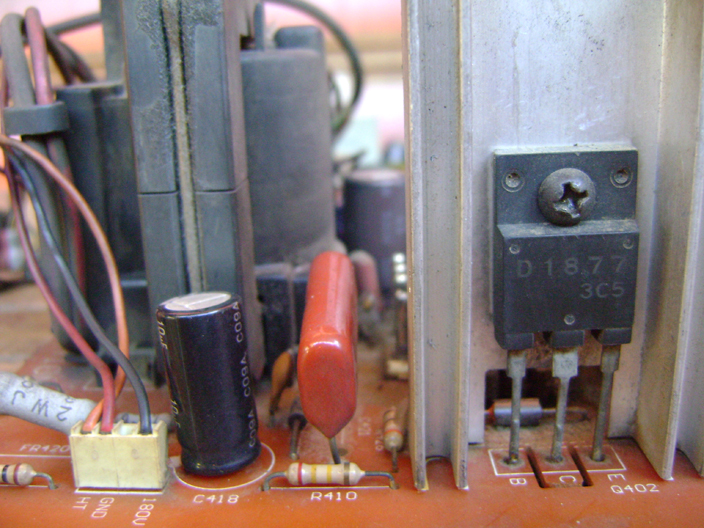 D1J3: belajar servis tv dan mengenal bagian tv