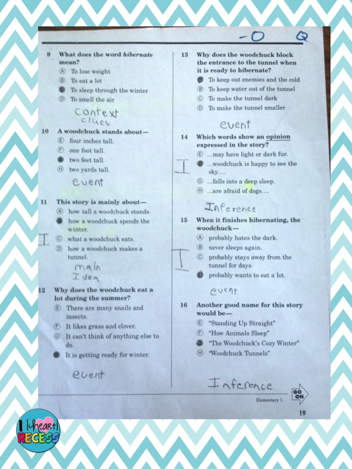 Reading Comprehension Strategy & A Freebie - I {heart} Recess