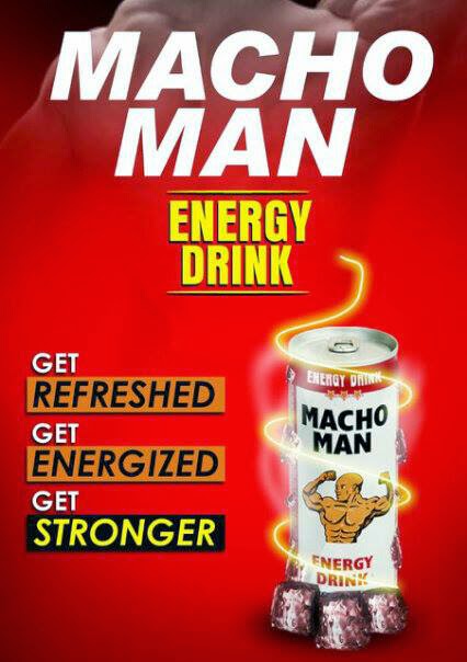 MACHO MAN ENERGY DRINK - COOKFOOD