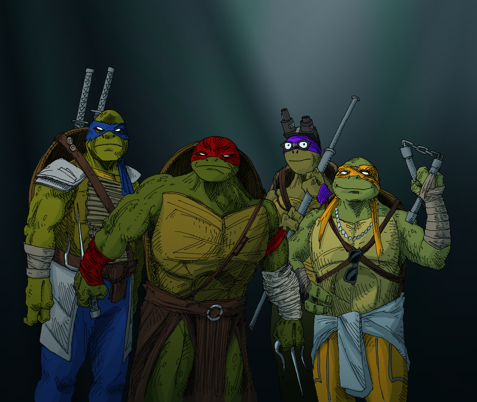 Czajnik's Workshop: Ninja Turtles 2014