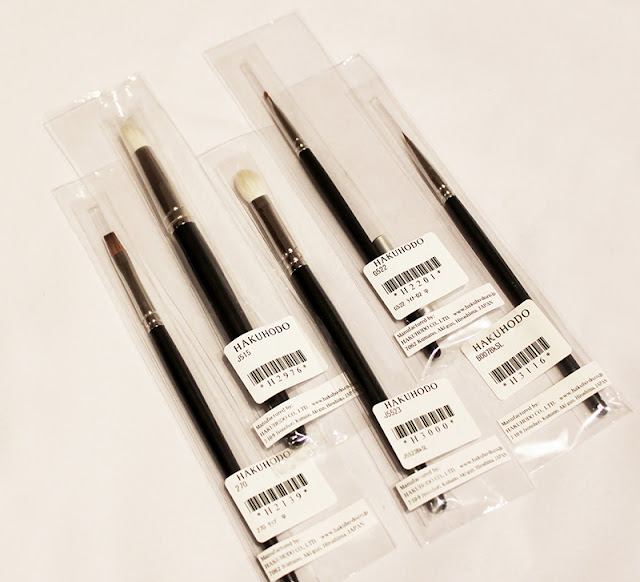 The Beauty Codes | Blog de Belleza y Maquillaje: Mis Brochas de maquillaje Hakuhodo (Parte 2)