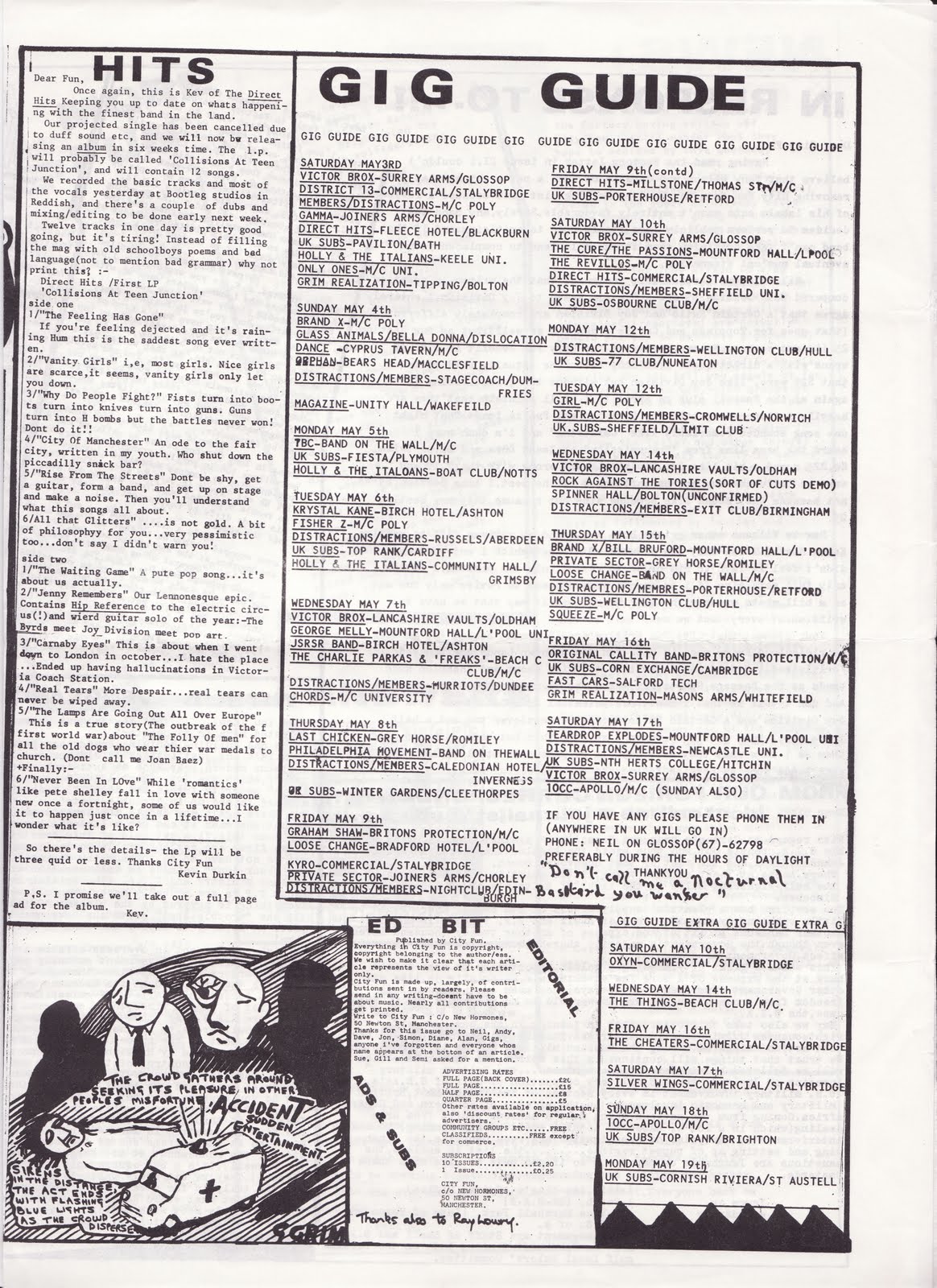 Nothing: Gigs will tear you apart