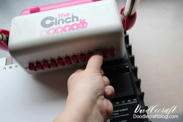 Character Notebooks Made with Cinch Binding Tool