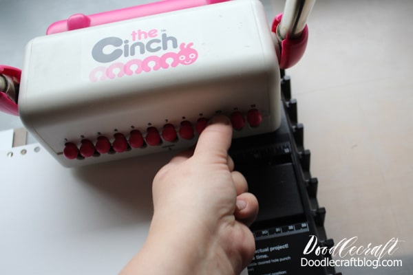 Character Notebooks Made with Cinch Binding Tool