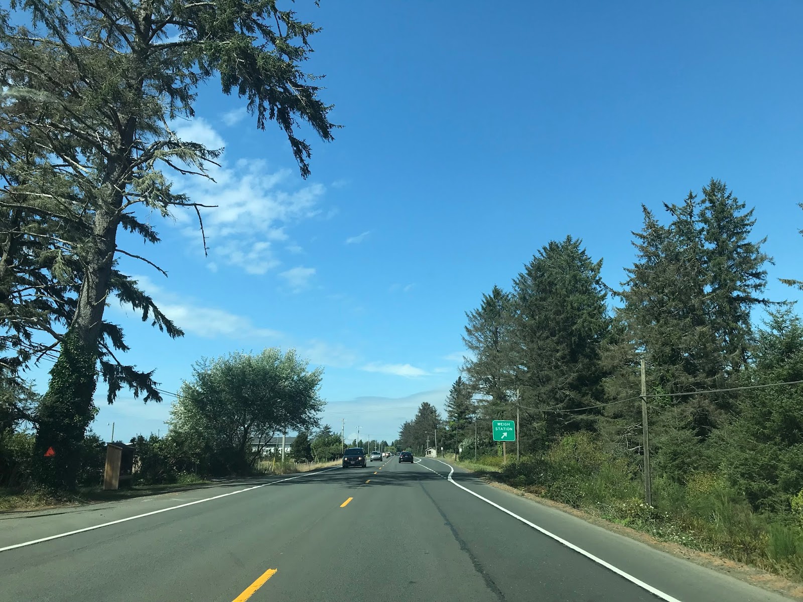 US Route 101 from Cannon Beach, Oregon over the Columbia River via the ...