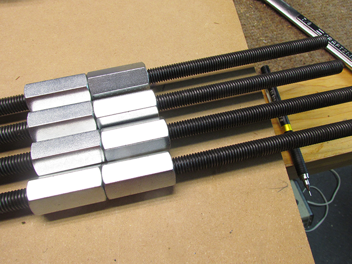 Simple DIY Go-bar Clamping Deck for Lutherie Crawls Backward (When Alarmed)