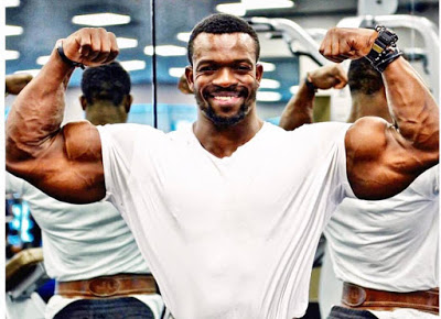 world bodybuilders pictures: nairobi bodybuilder Fred Shaka