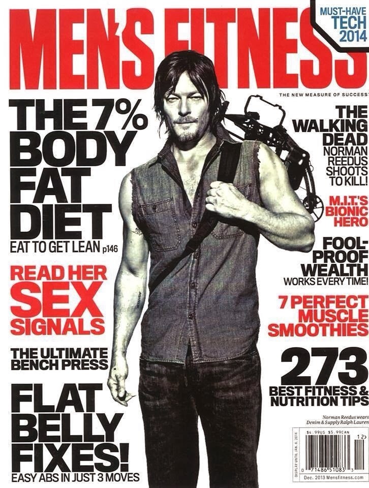 Norman Reedus en la portada de la revista Men's Fitness USA - Cine ...