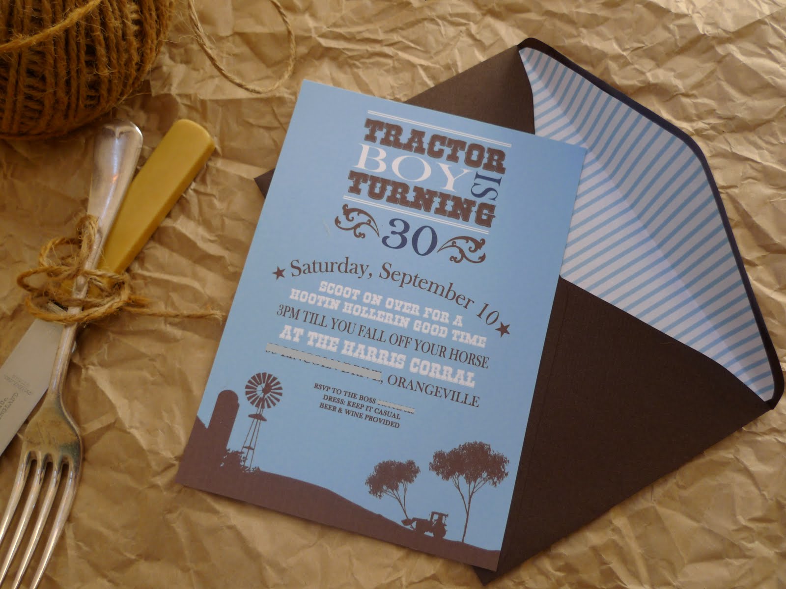 The Little Oak Tree: Invitations & Printables