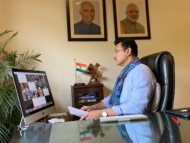 मुख्यमंत्री की वीसी में कर्नल राज्यवर्धन ने दिए सुझाव। - Satya nation ...