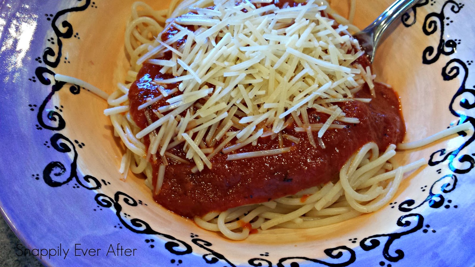 Snappily Ever After: Super Simple Spaghetti Sauce - Quick and Easy