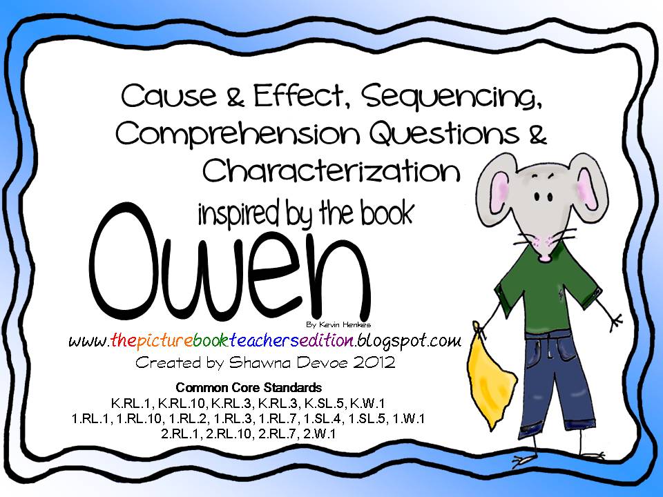 Owen by Kevin Henkes - Teaching Ideas | The Picture Book Teacher's Edition