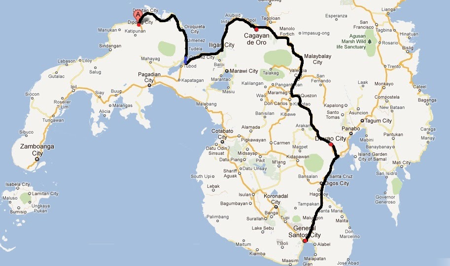 CROSSING MAINLAND MINDANAO IN 2 DAYS