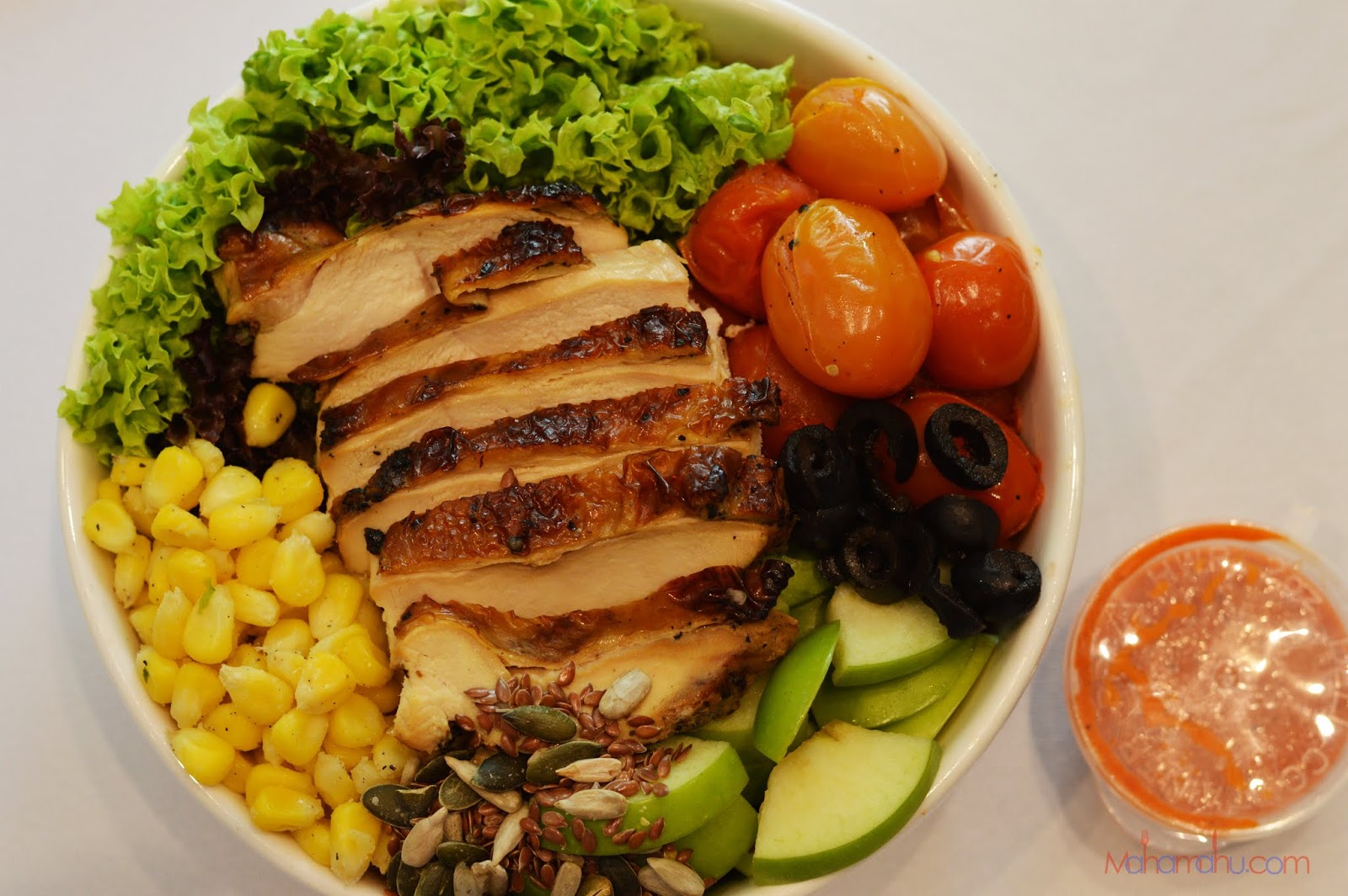 Kubis & Kale Saji Makanan Sihat Dalam Satu Poke Bowl | Blog Makan Mahamahu