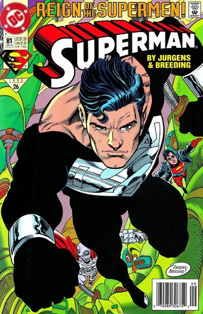 NOT BLOG X: SUPERMAN #81 - September 1993