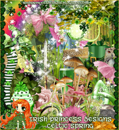Irish Princess Designs CT Gallery: CT Tutorial - Celtic Spring