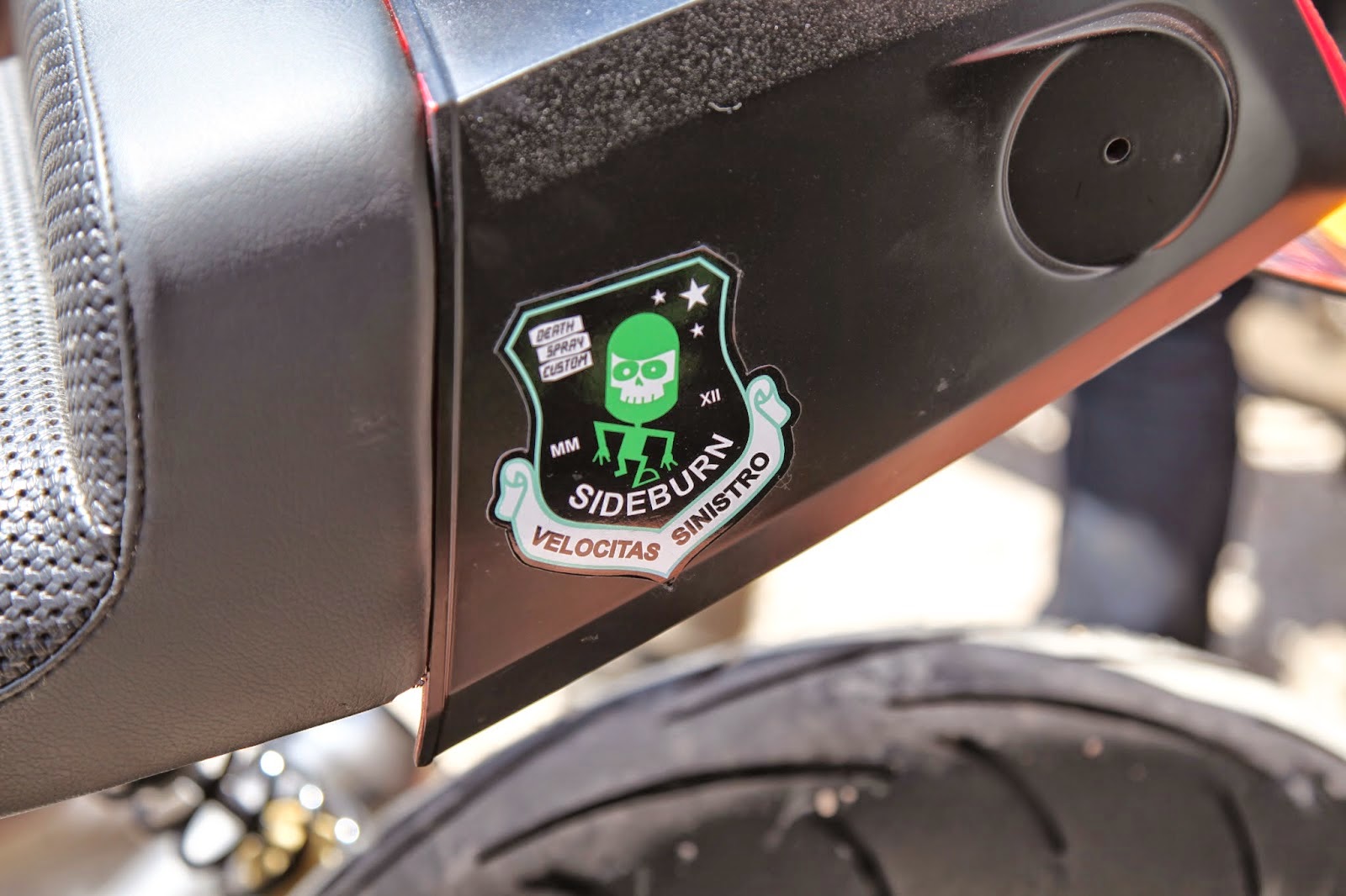 El Corra Motors: Mr.Inman's BLACK ARROW @ Cafe Racer Festival