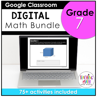 Kelly McCown: Digital Math Activities 7th Grade