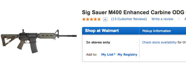 Walmart Shootings: Five Assault Weapons You Can Pick up at Walmart