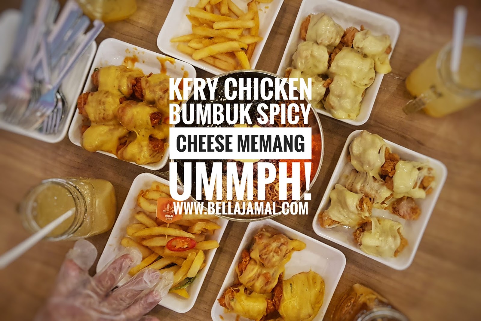 K Fry Chicken Bumbuk K'razy Spicy Cheese Memang Ummph!