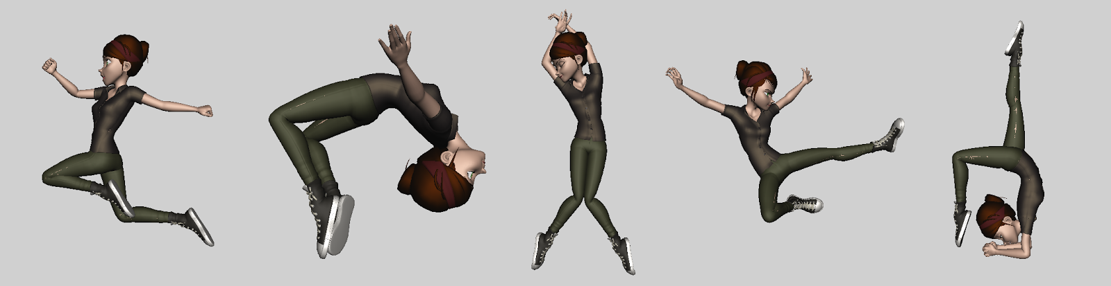 Charlie Serafini's Art Blog: Maya - Posing a Character #1